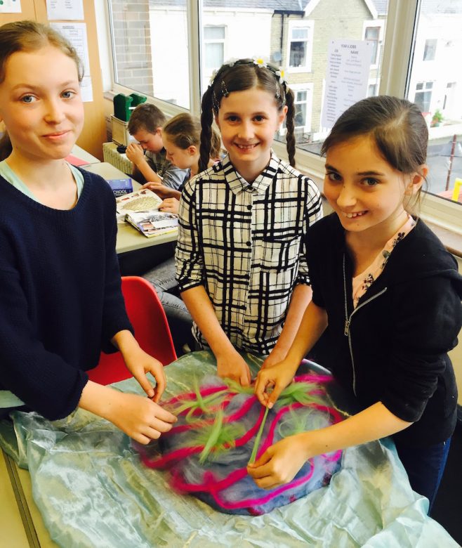 Woolly Art in the Park - International Feltmakers Association
