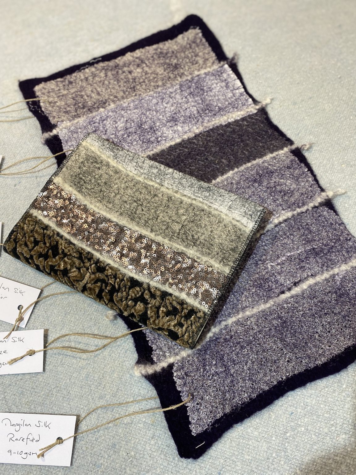Experiment with Fabrics to Felt with - International Feltmakers Association