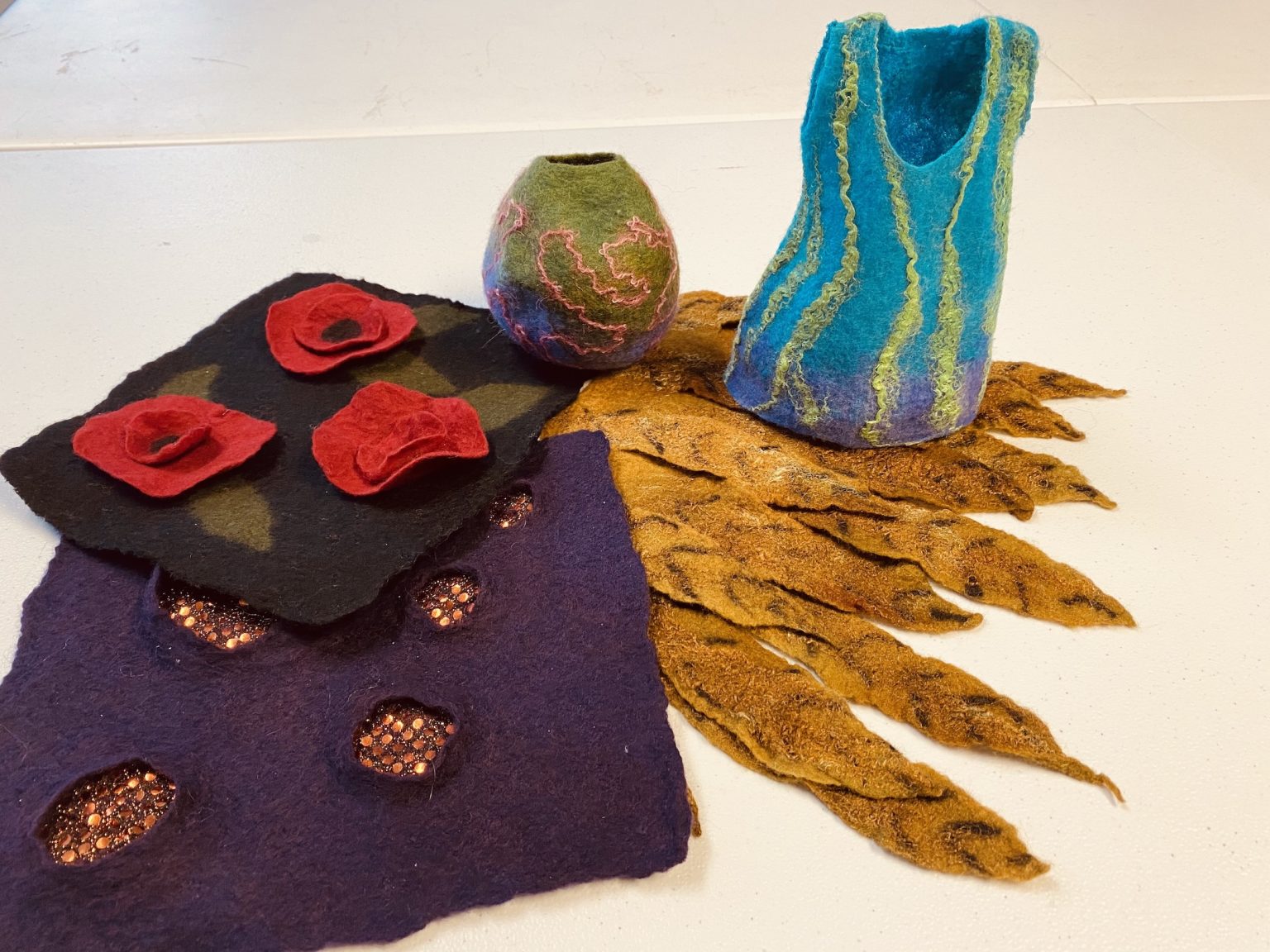 Demystifying Resists in Felt Making with Patti Barker - International ...