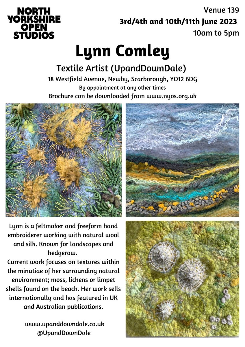 North Yorkshire Open Studios Lynn Comley (UpandDownDale ...